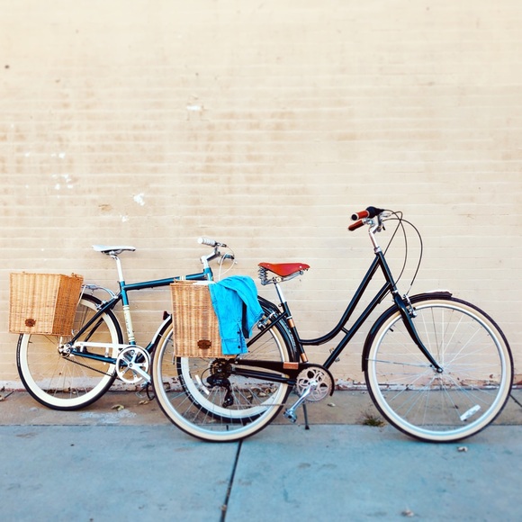 Proper Velo Company | Accents | Wicker Bicycle Rear Basket Proper Velo ...